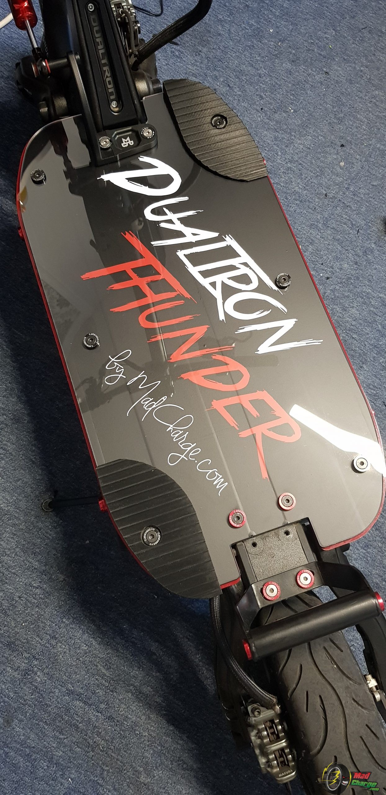 Deck Stickers for Dualtron Electric Scooters - MadCharge